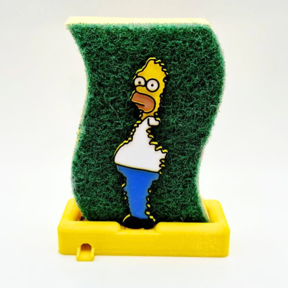 Homer Meme Sponge Holder – Clemmy Creations